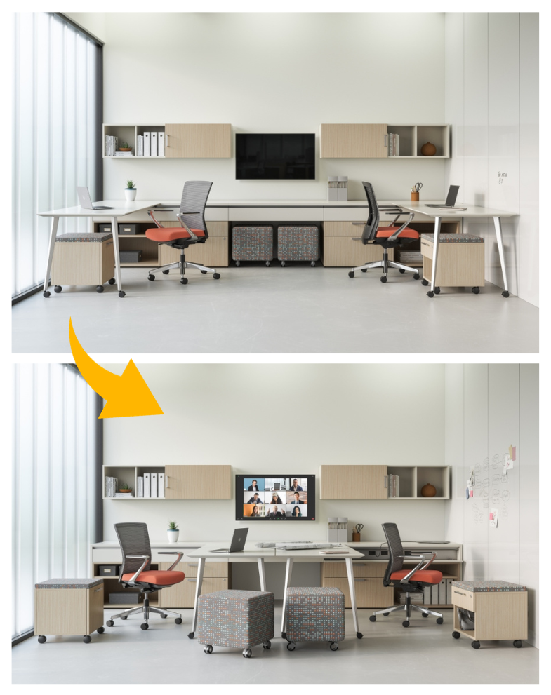 Multi-modal design for the Modern Office